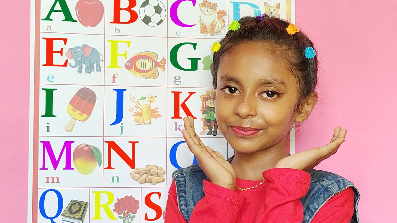 abcdef, a b c, for apple, b for ball, c for cat, alphabets, phonics ...
