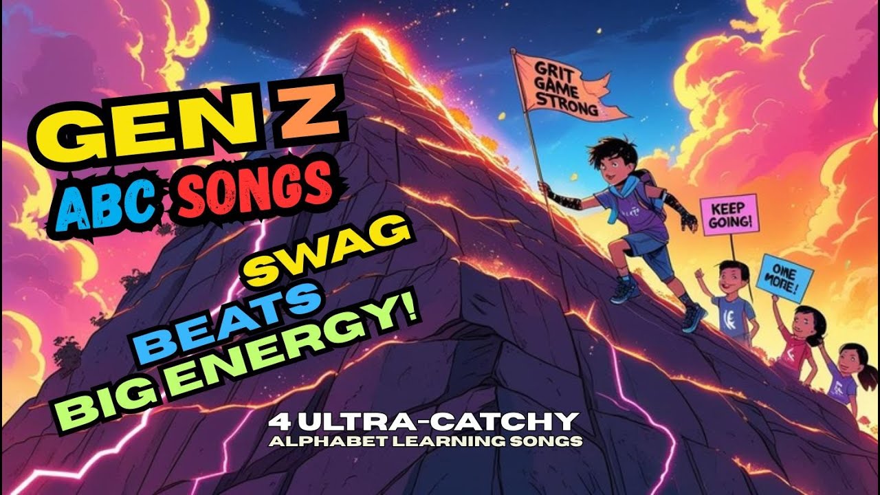 Gen Z ABC Songs 🔥 | 4 Ultra-Catchy Alphabet Learning with Swag, Beats ...