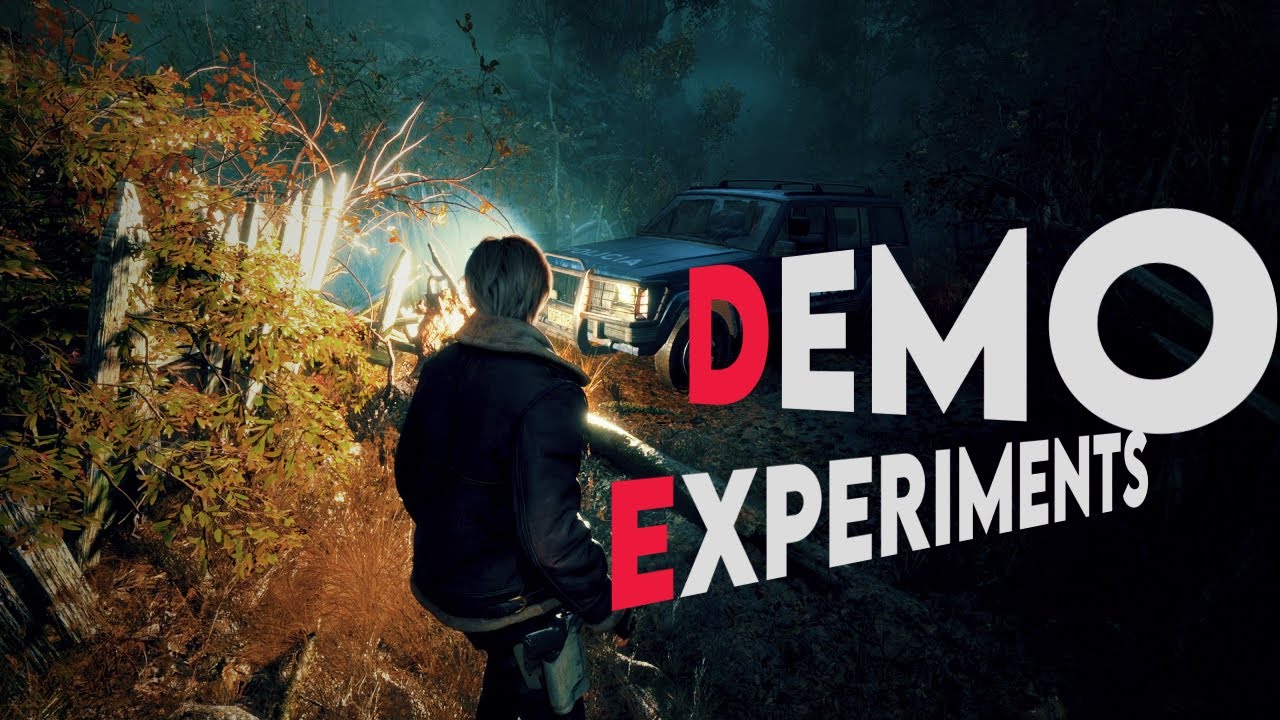 Demo Experiments - Resident Evil 4 Remake Chainsaw Demo - YouTube