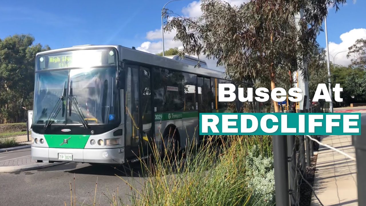 Buses At Redcliffe During Shutdown - YouTube