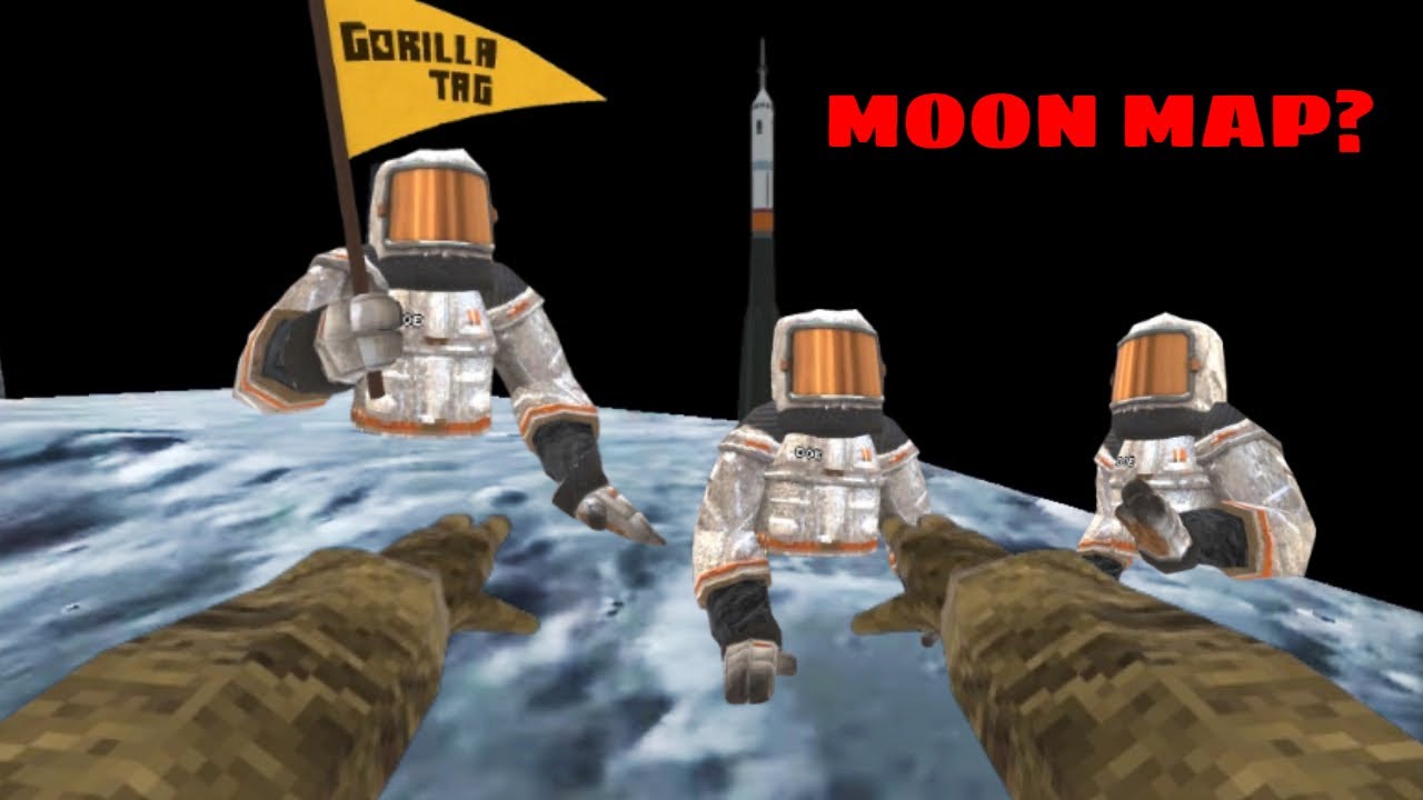 Gorilla Tag's NEW MOON MAP!! - YouTube