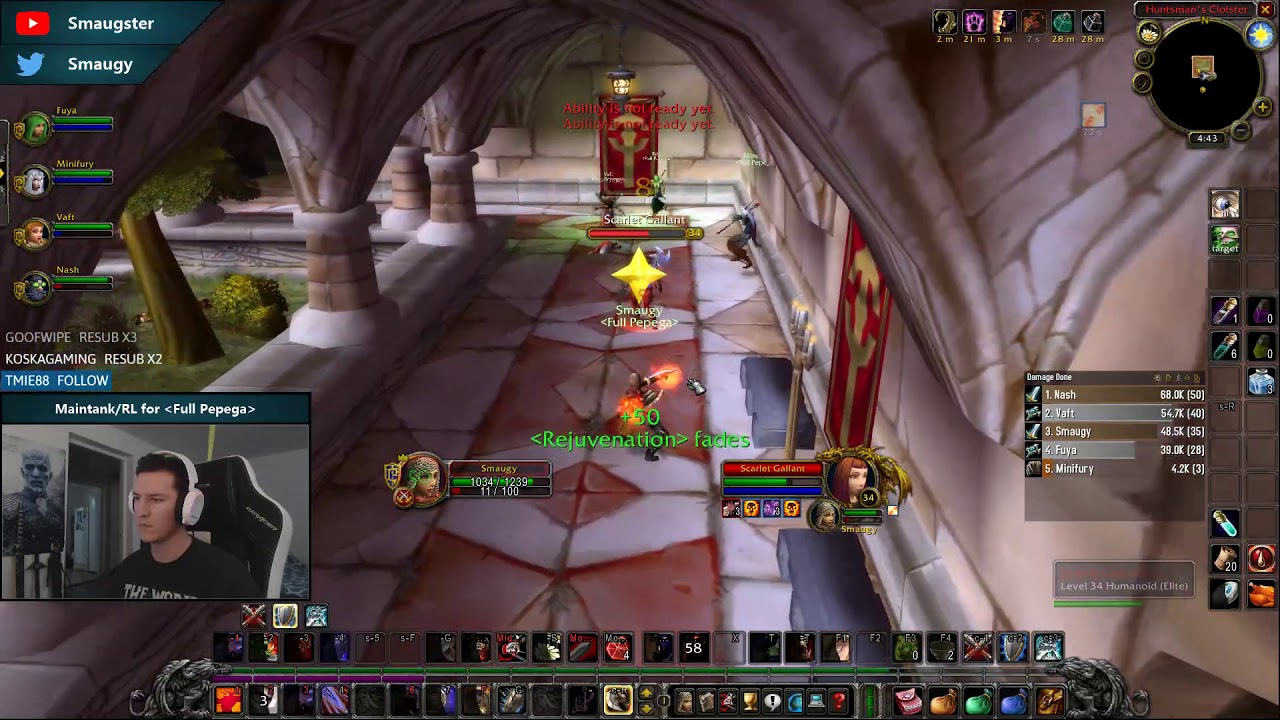 First Clear: Scarlet Monastery, Library - YouTube