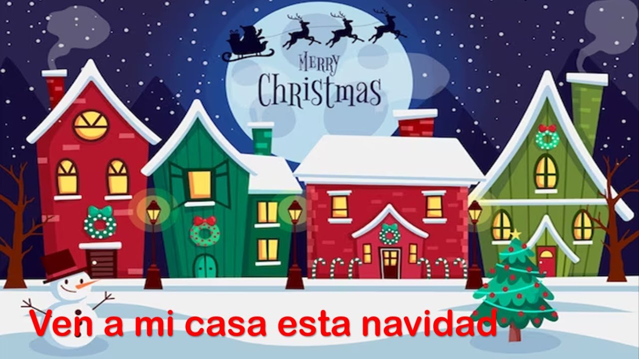 Ven a mi casa esta navidad. Cuento infantil - YouTube