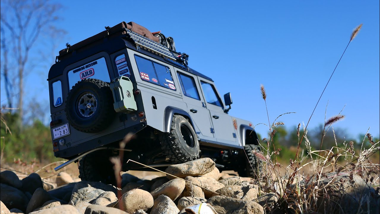 【RC4WD】DEFENDER 110 MST CFXLONG スケールクローラー - YouTube
