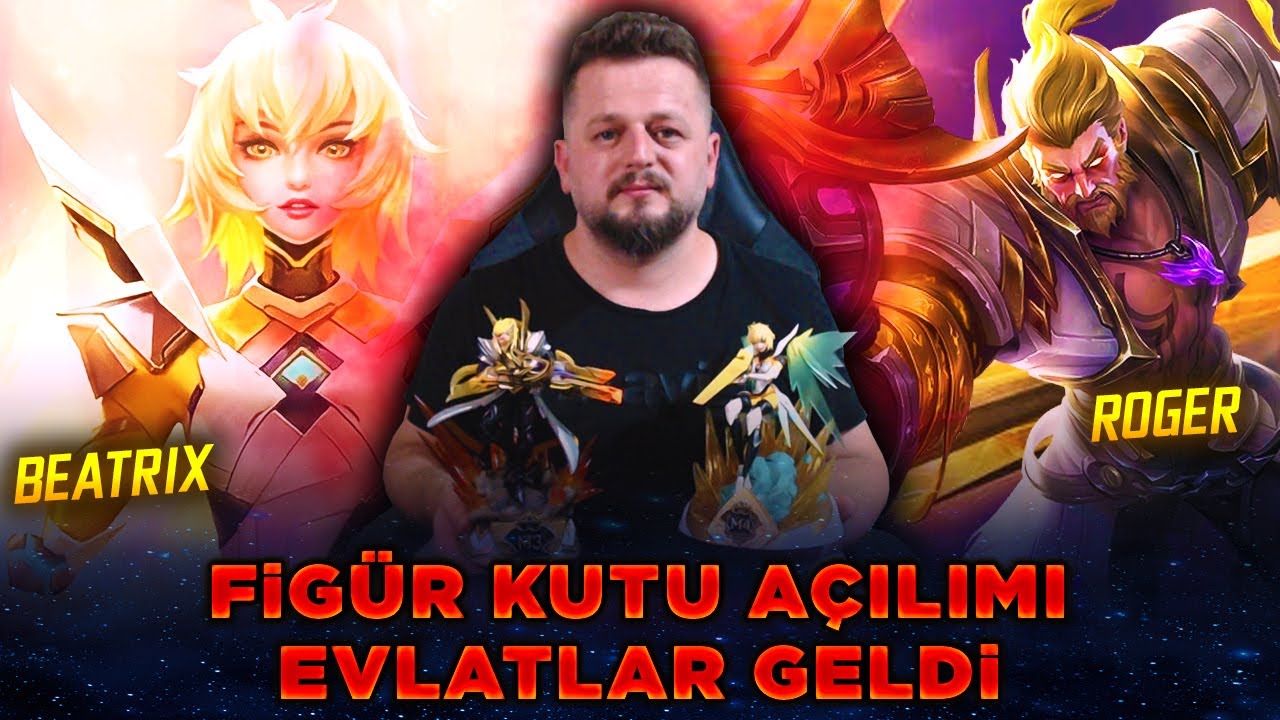 Roger ve Beatrix Figürlerim Geldi | Beatrix Figür Kutusundan Çıkıyor ...