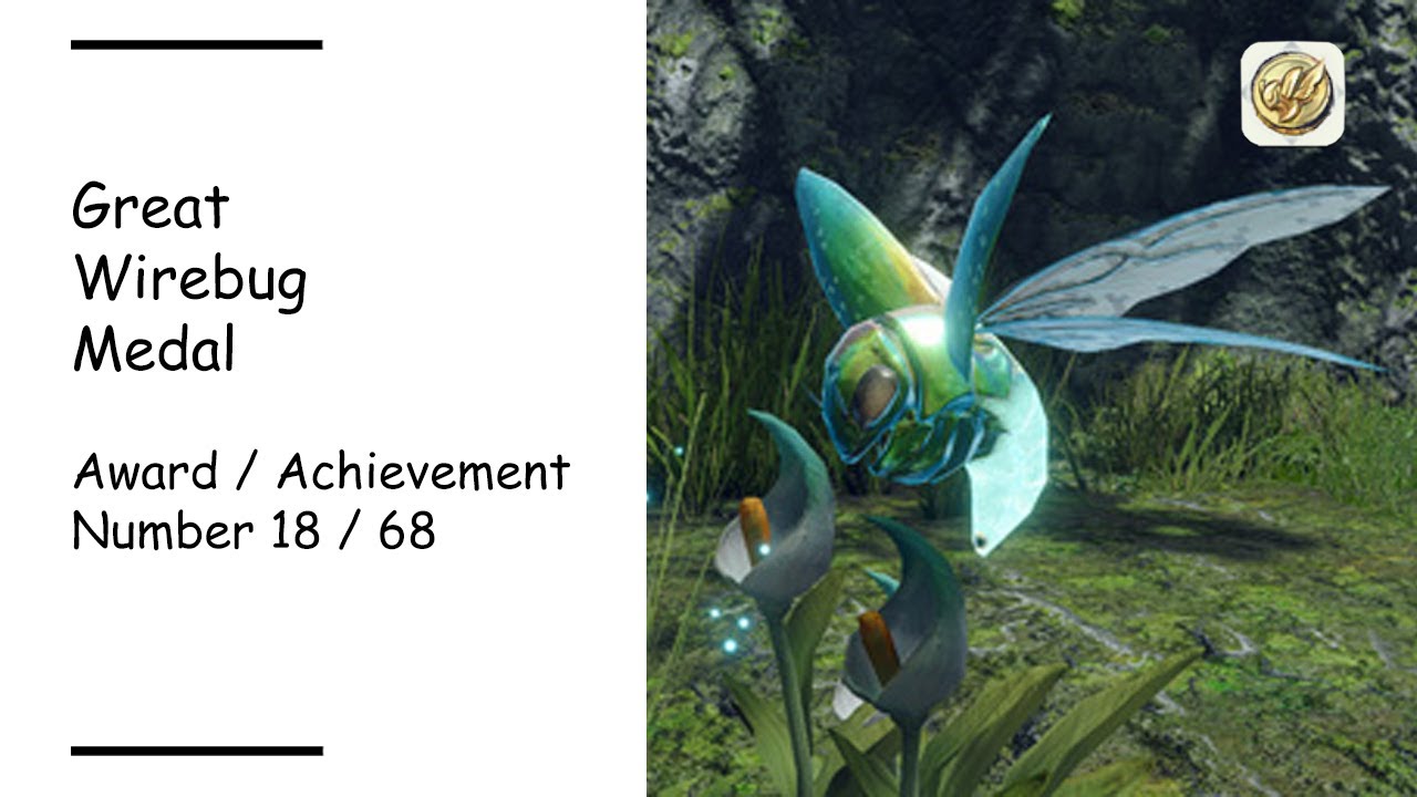 Great Wirebug Medal Hunter Rise Sunbreak Easy Awards Guide # ...