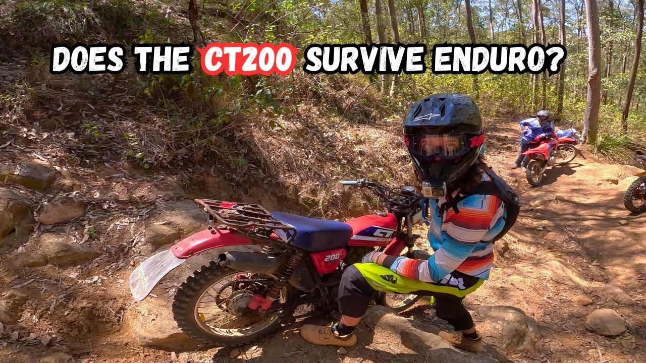 50$ HONDA CT200 VS Enduro Will It Survive? - YouTube