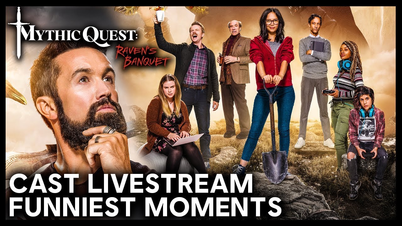 Mythic Quest Cast Plays Brawlhalla: Funniest Moments | Ubisoft [NA ...