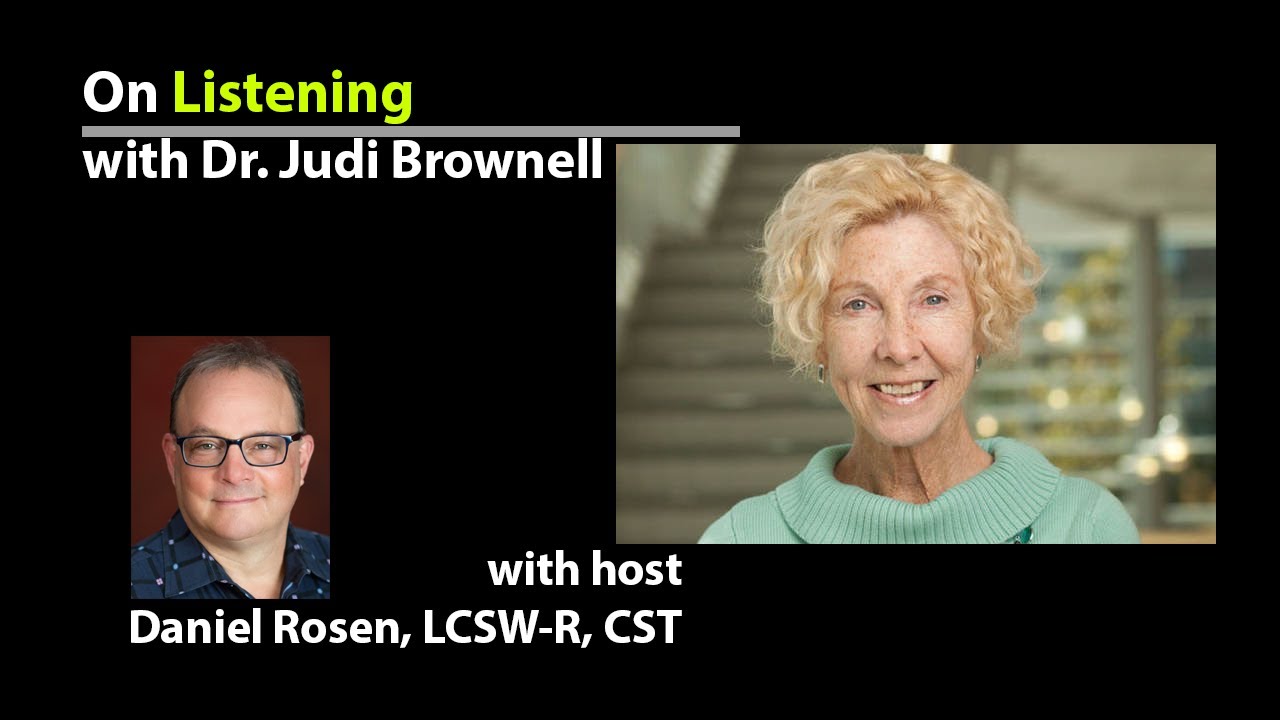 Learning to Listen with Dr. Judi Brownell - YouTube