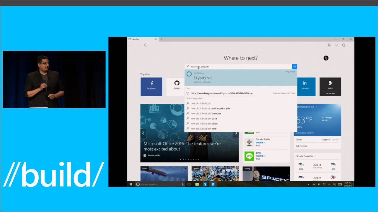 //Build 2015 - Project Spartan, Introducing the New Browser and Web App ...