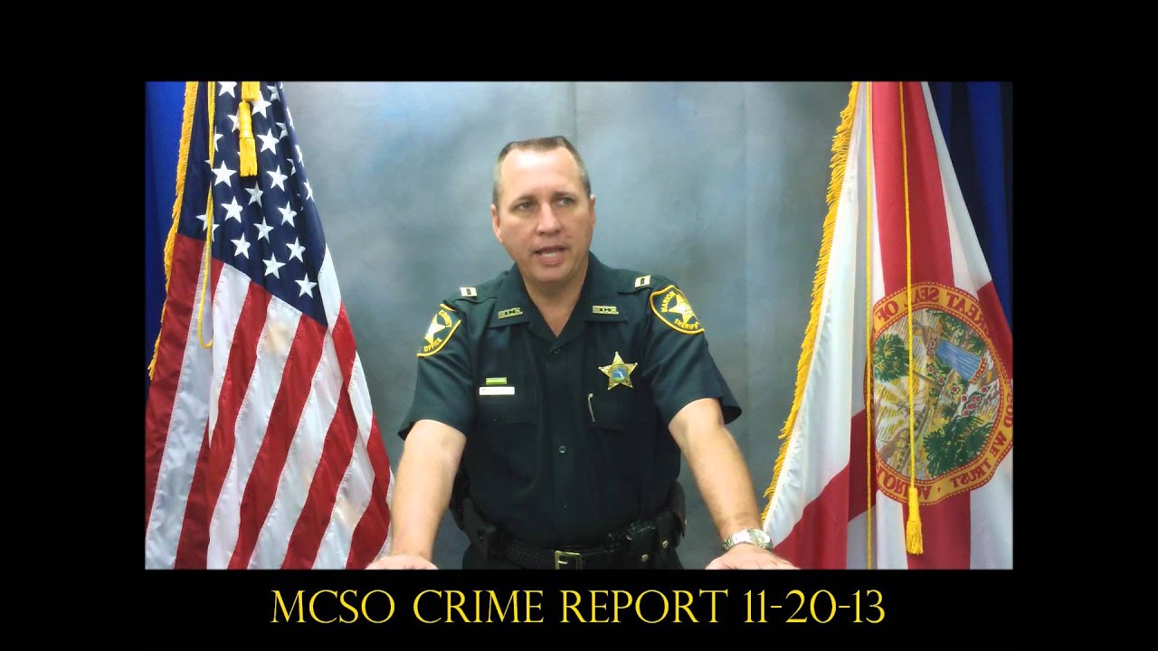 Your Daily Crime Report 11-20-13 - YouTube
