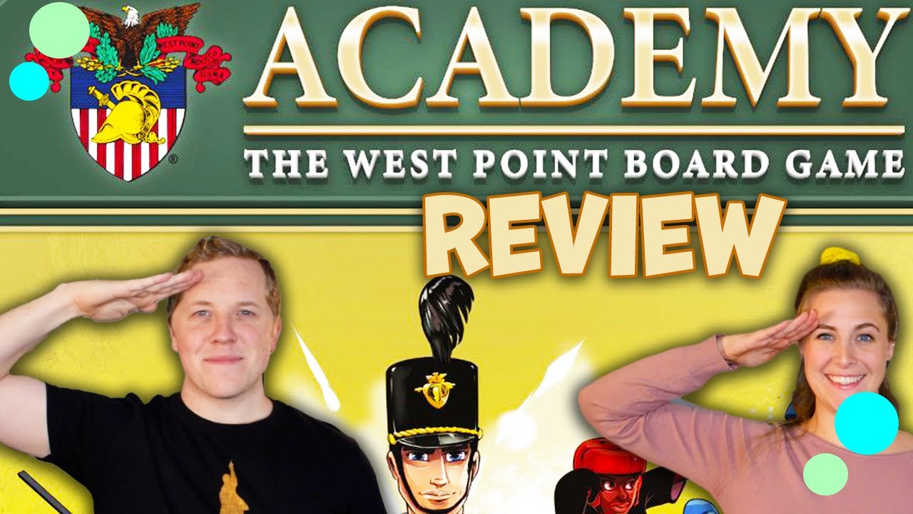 Academy: The West Point Board Game Gameplay Review - YouTube