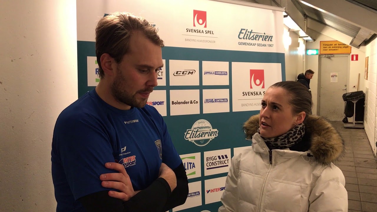 Johan Jansson Hydling efter Hammarbymatchen - YouTube