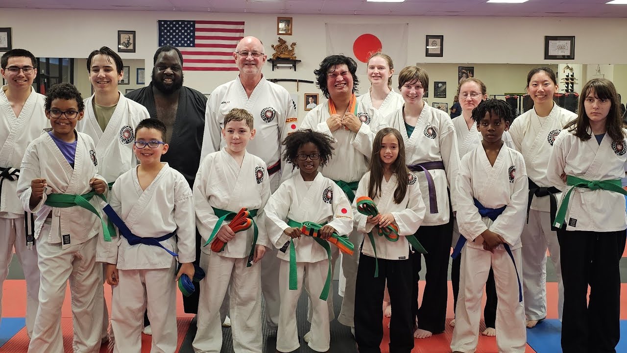 Noah's Karate Green Belt Test Part Two. Insane!!! - YouTube