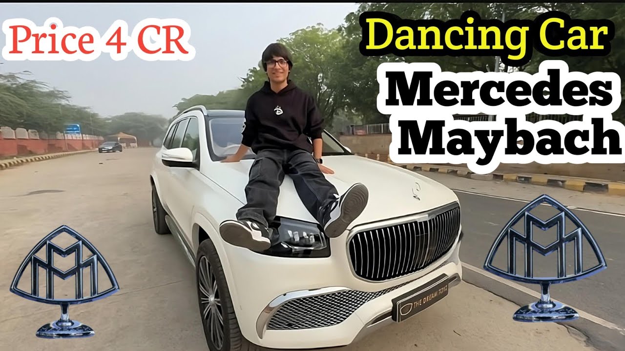 Dancing Car Mercedes Maybach || Sourav Joshi Vlogs - YouTube