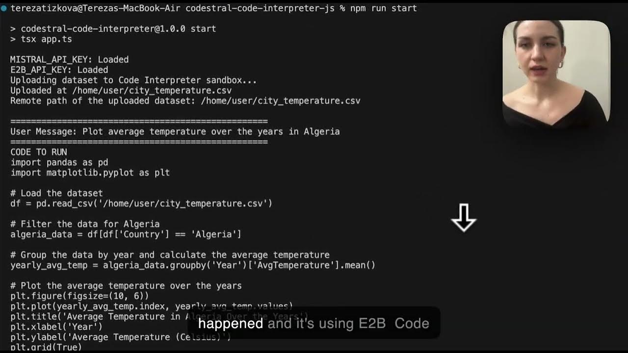 How to analyze CSV files with Mistral AI and E2B - YouTube