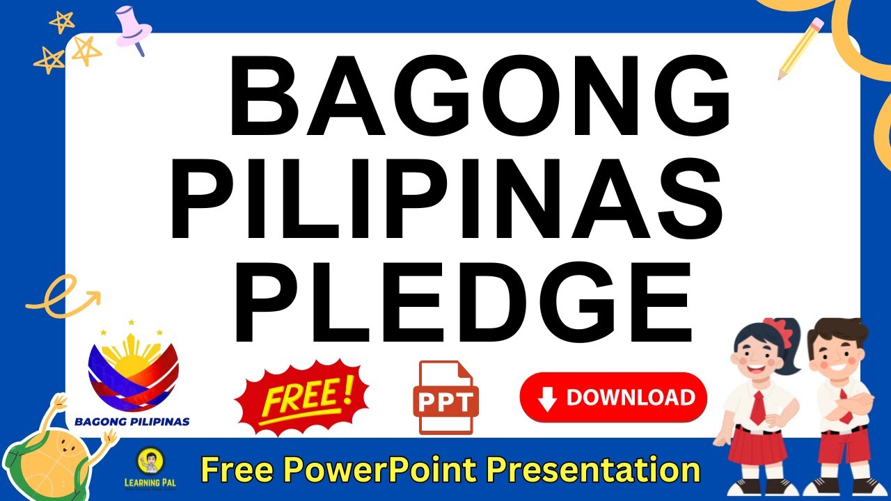 Bagong Pilipinas Pledge (Free PowerPoint Presentation) - YouTube