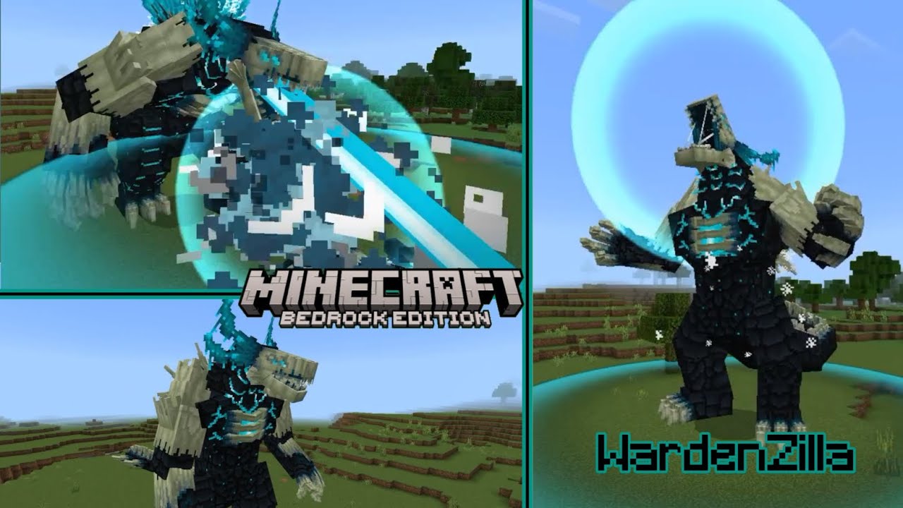 Rajanya para warden!! Add-on WardenZilla || MINECRAFT INDONESIA ...
