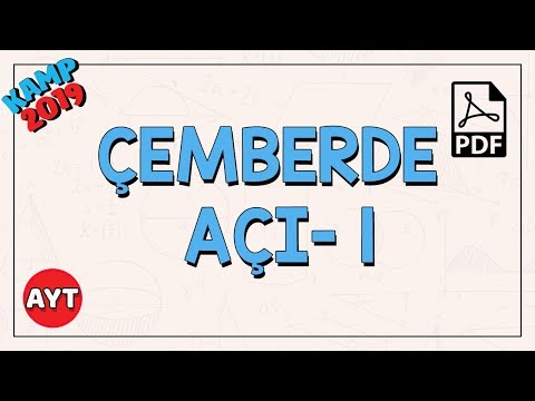 Çemberde Açı -1| AYT Geometri