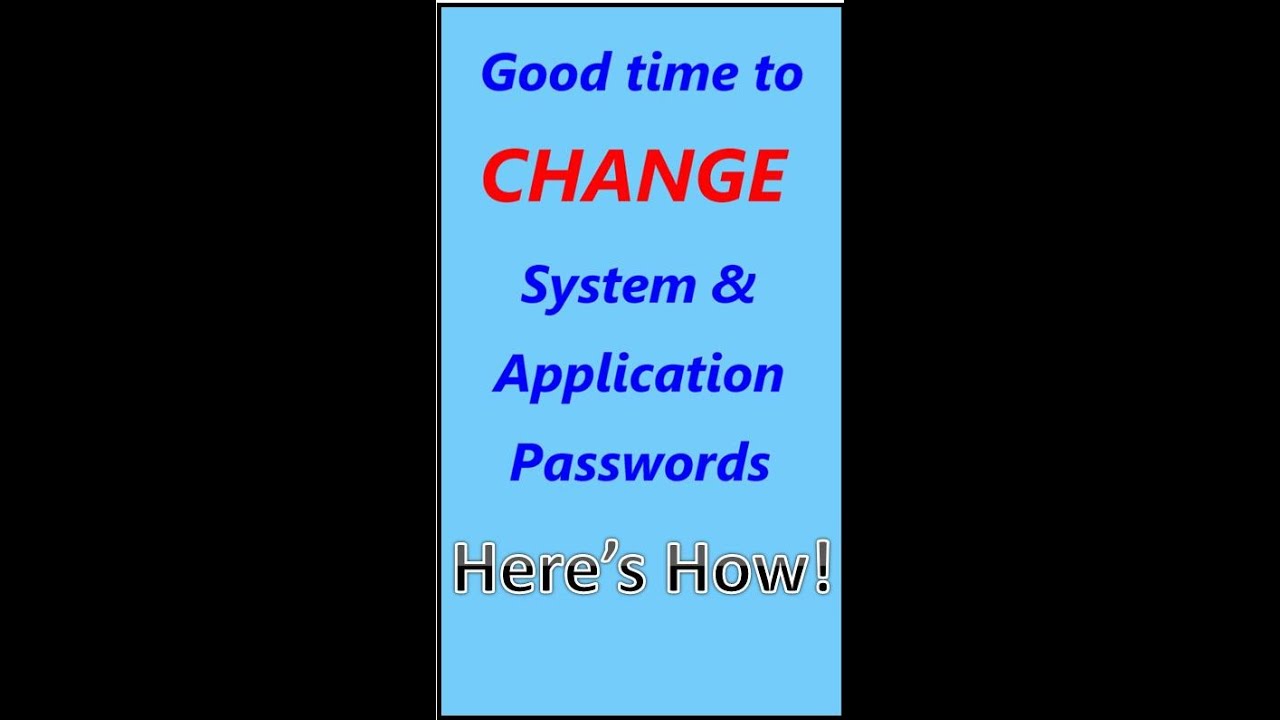 Time to Consider Changing Passwords #Shorts - YouTube