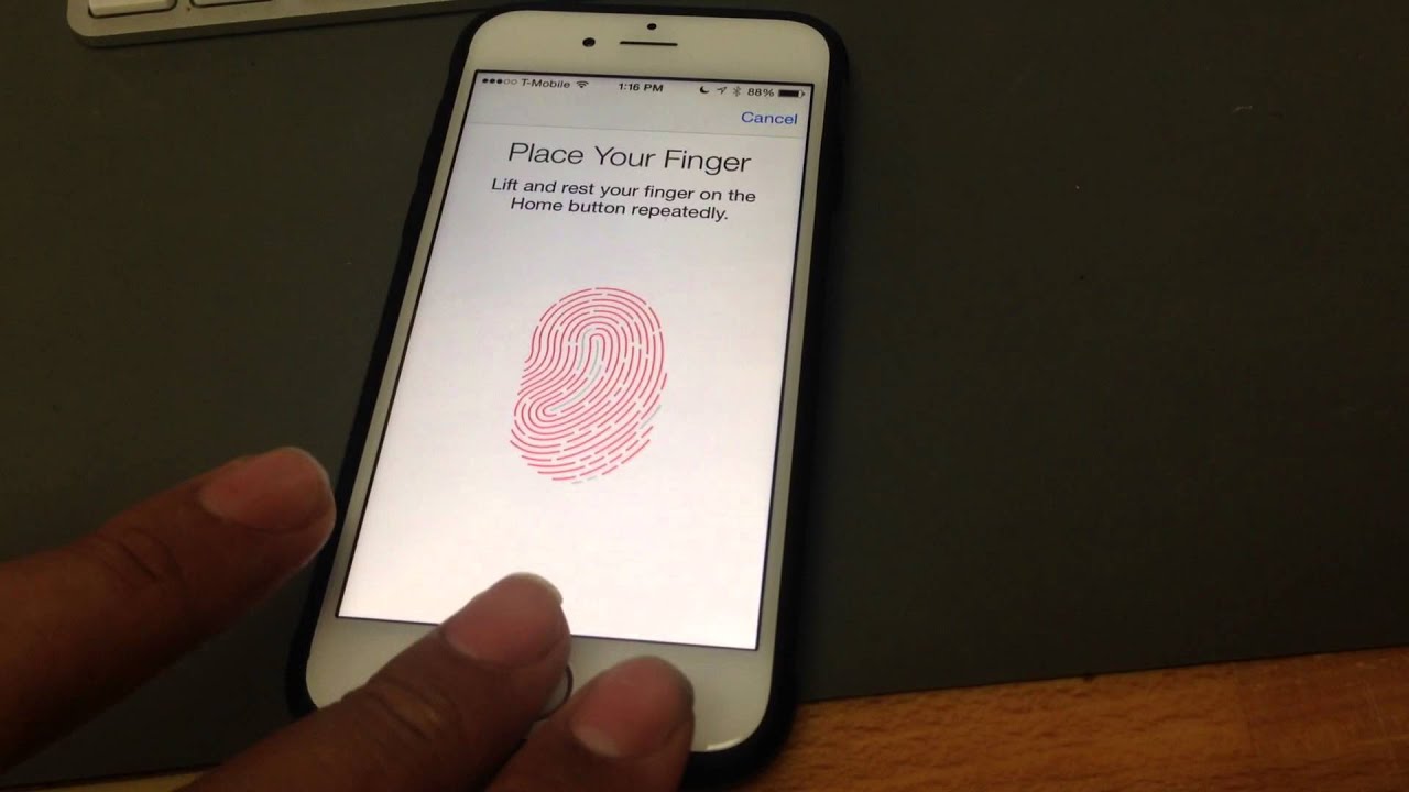 10 finger touch ID HACK iPhone 5s 6 6+ USE EVERY FINGER AND EVEN TOES ...