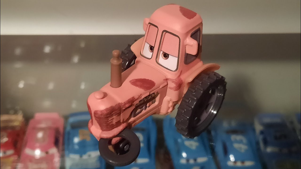 Mattel Disney/Pixar Cars Tractor with Tire in Mouth (Radiator Springs ...