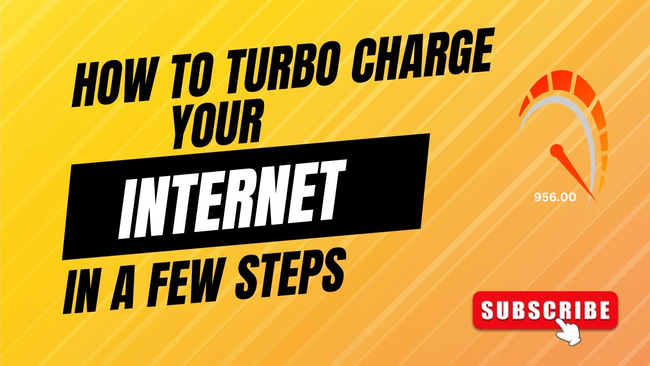 How To Turbo-Charge Your Internet - YouTube
