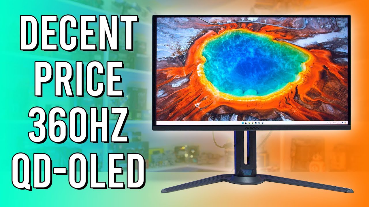Another 360Hz QD-OLED With a Great Price - Gigabyte Aorus FO27Q3 Review ...