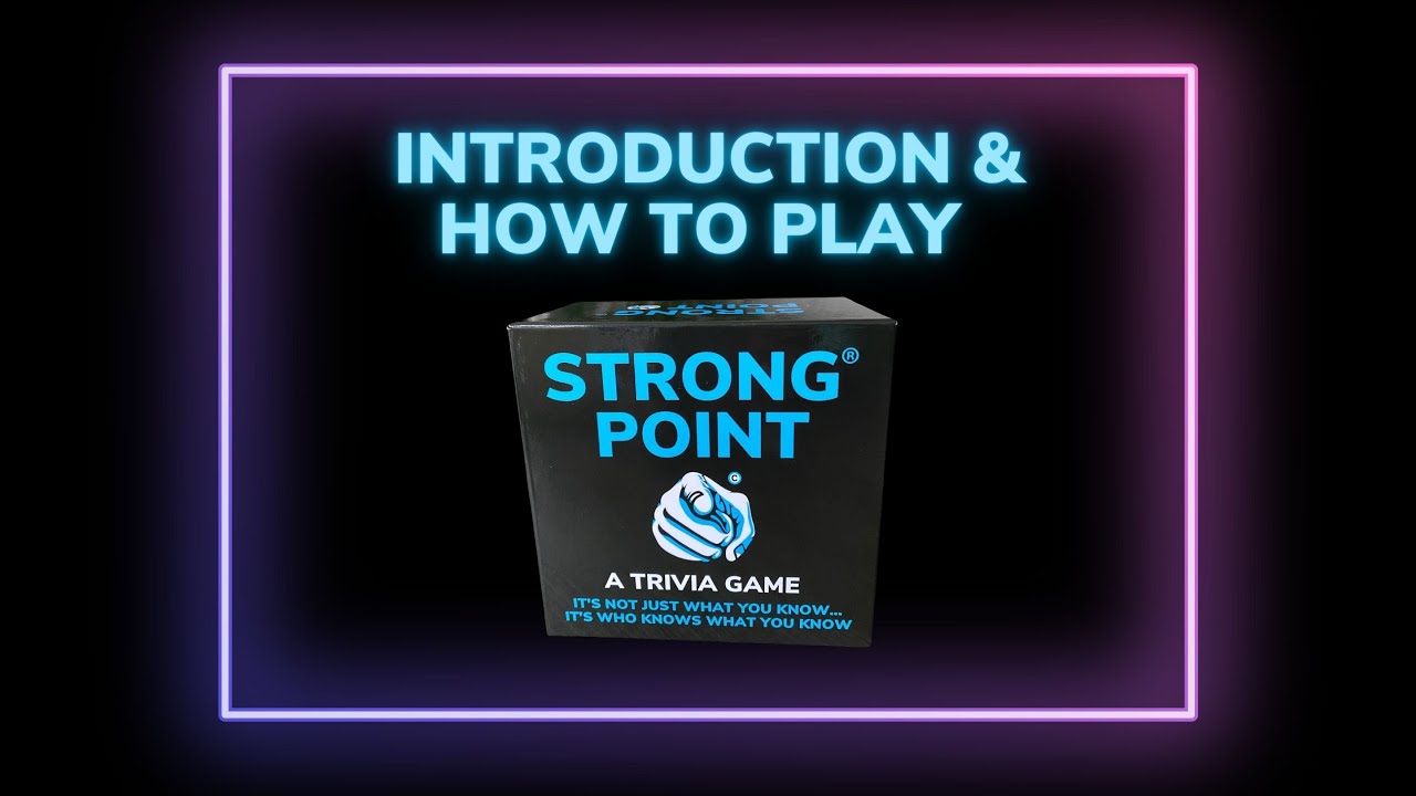 Strong Point Game Video How To Play Neon - YouTube