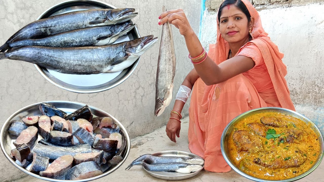 बरारी मछली को दही में बनाने का तरीका ll desi machhali ki recipe ll ...