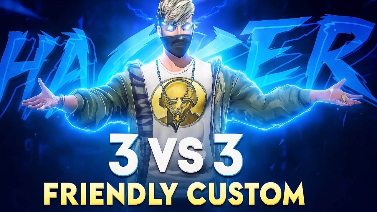 🔥 Free Fire 3 vs 3 Friendly Custom | Intense Battle Highlights 🔥 - YouTube