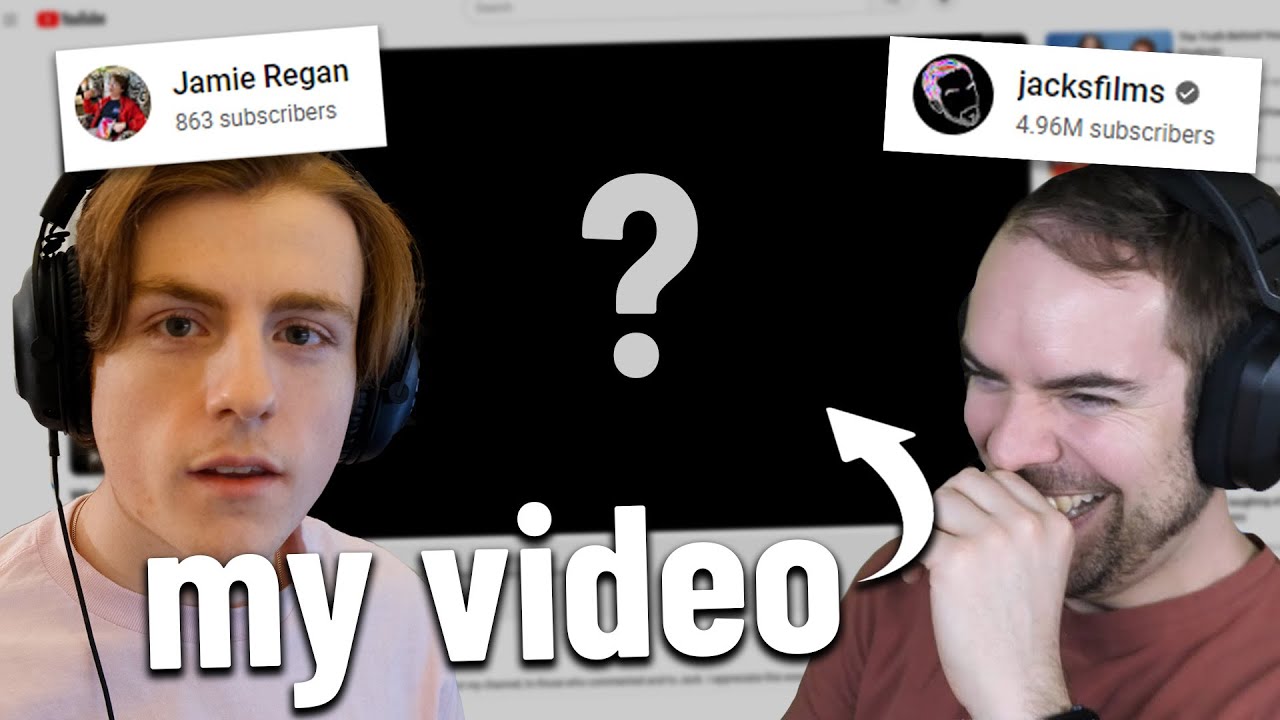 Jacksfilms Made a Video About My Channel... - YouTube
