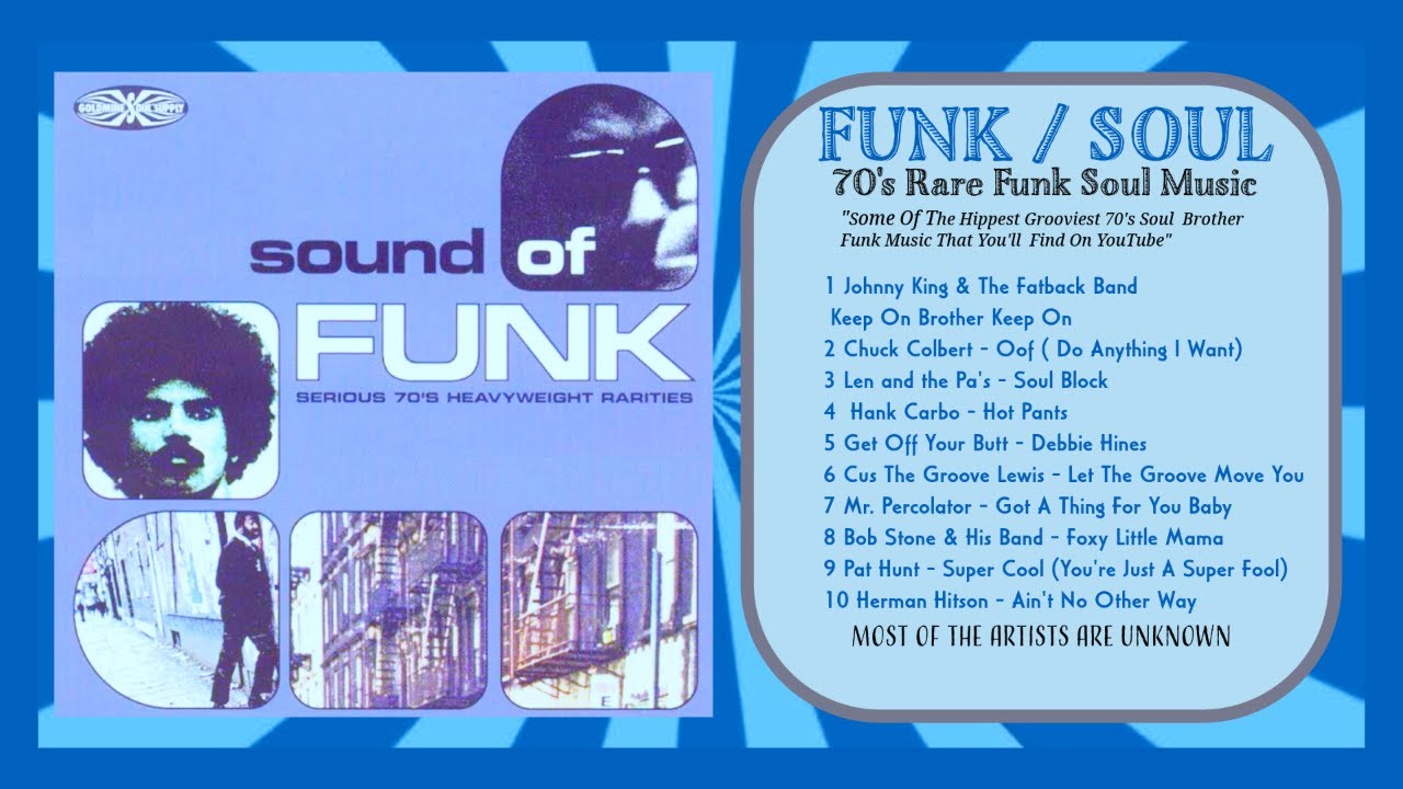 Rare 70's Funk Soul Music Compilation - YouTube