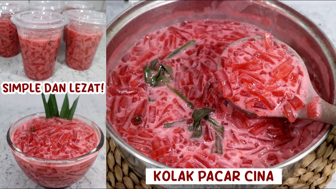 Resep KOLAK PACAR CINA SANTAN , Enak dan Sangat Gampang - YouTube