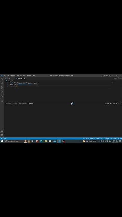 Draw Apj Abdul Kalam Using Python |Codexspot #youtubeshorts #coding - YouTube