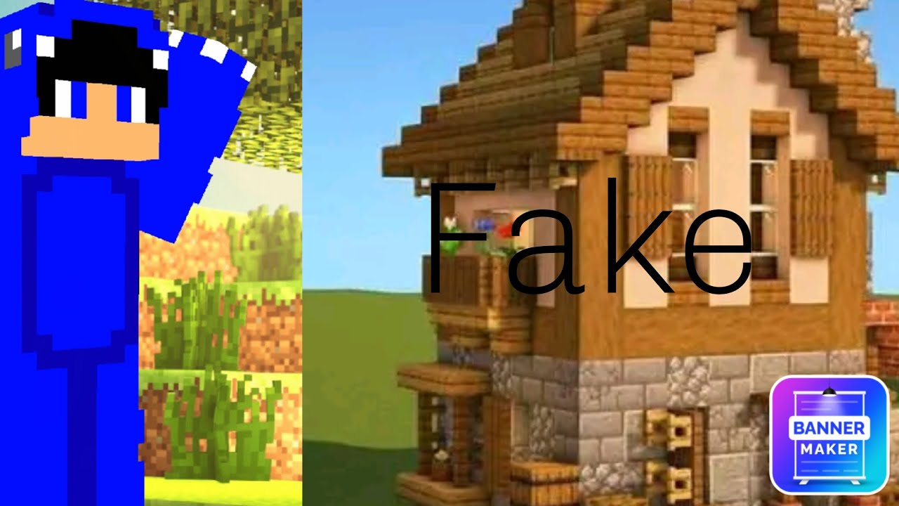 Playing Fake minecraft - YouTube
