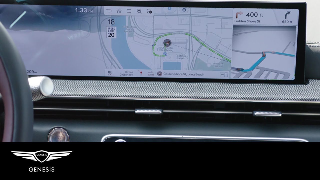How to Use Navigation Map View | 2026 GV80 | How-To | Genesis USA - YouTube