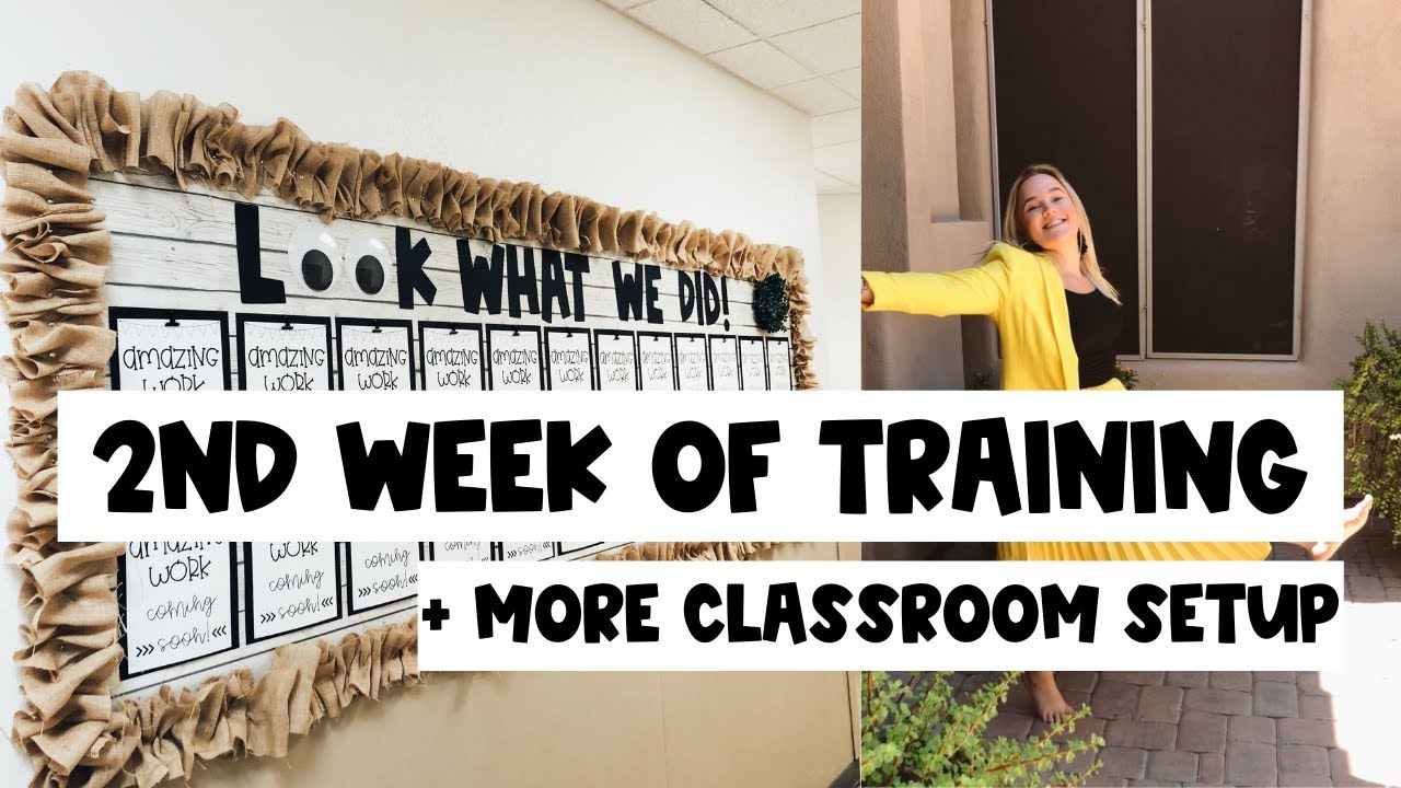 TEACHER WEEK IN MY LIFE | 2nd Week of Training! - YouTube