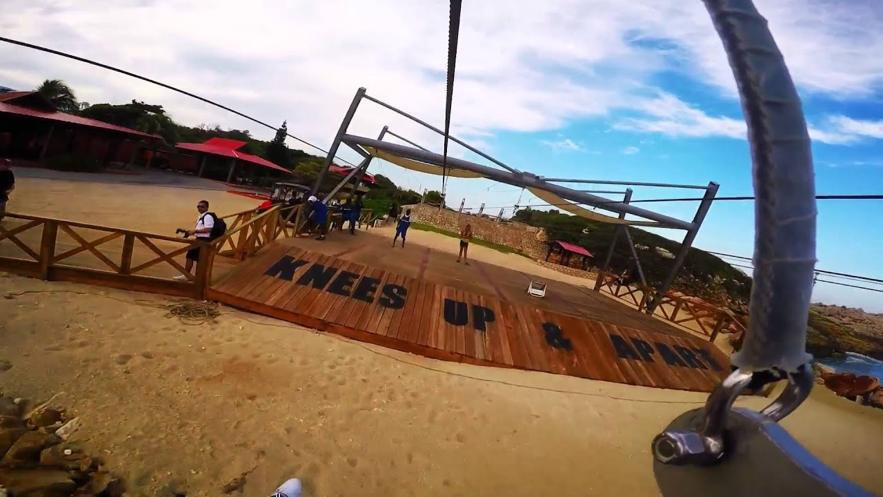Dragon's Breath Zip Line - Labadee, Haití - YouTube