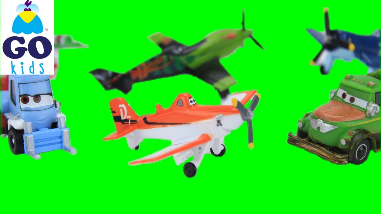 Disney Planes - Dusty, Chug, Skipper, Ripslinger, Dottie and El ...