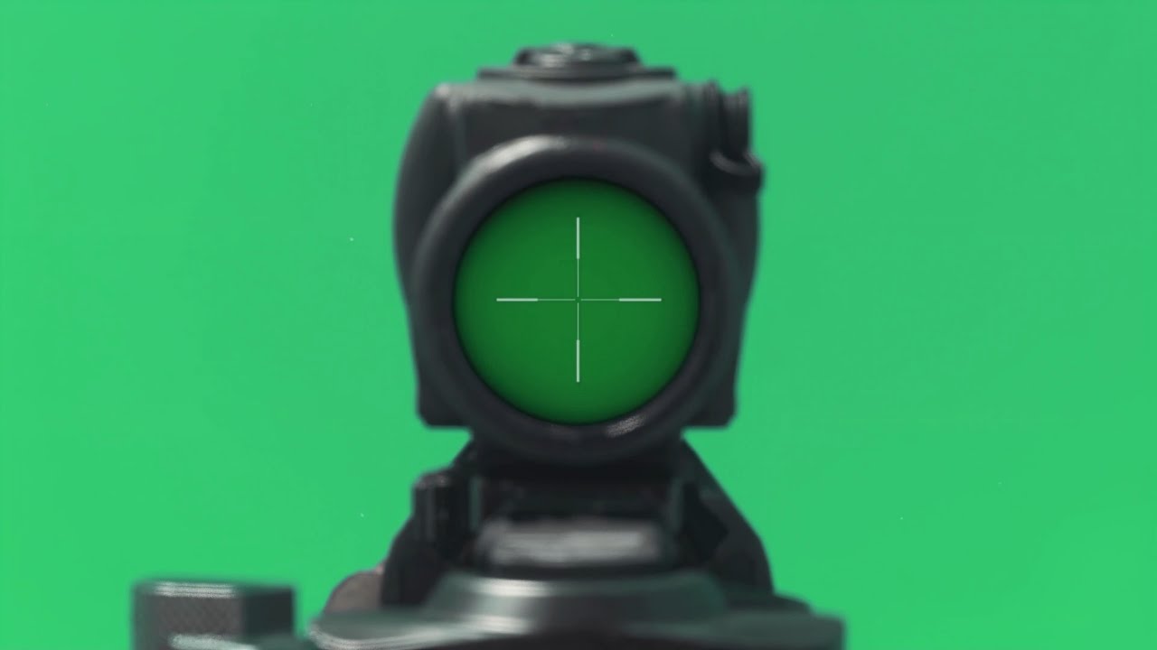 Call Of Duty Assault Rifle Scope Aim - First Person M4A1 + Merc Thermal ...