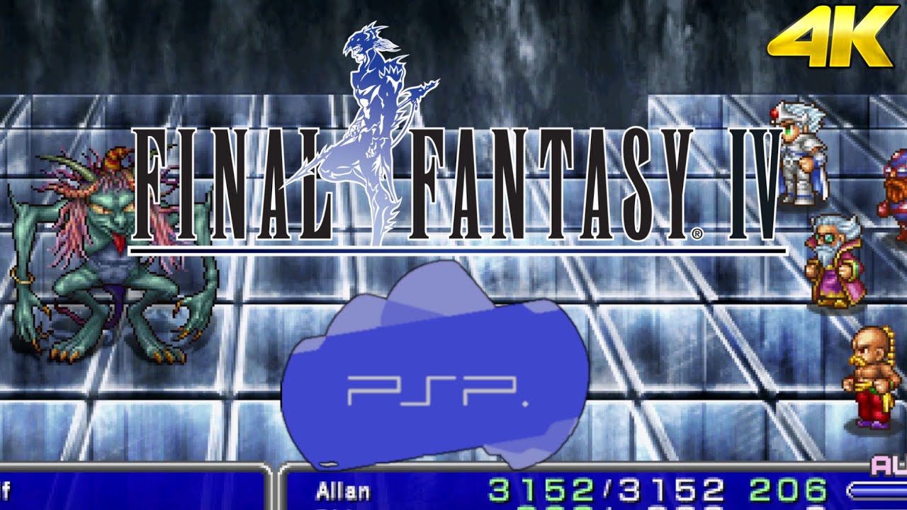 Final Fantasy IV (PSP) - 07 - Baron Castle & Magnetic Cavern (4k) - YouTube