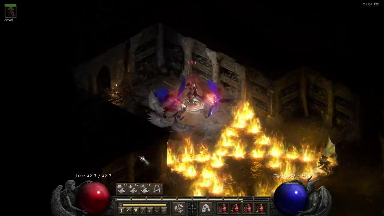 Diablo II Resurrected | WW Barb Melts P8 Uber Lilith - YouTube