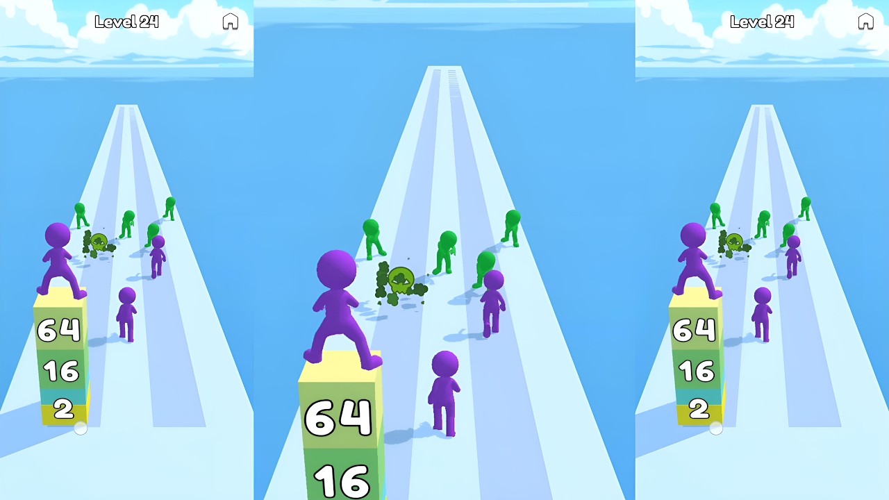 Merge Stack Run - Crafting more population with collecting by more ...