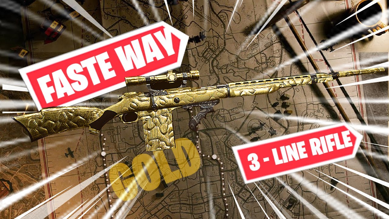 CALL OF DUTY: Vanguard how to unlock all the camos for 3 LINE RIFLE and ...