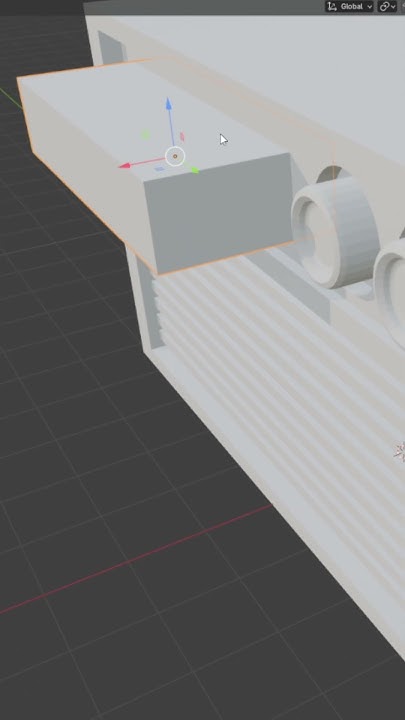 (Day 4) Making a radio in Blender, building confidence #blender #3dgamedevelopment #gamedev ...