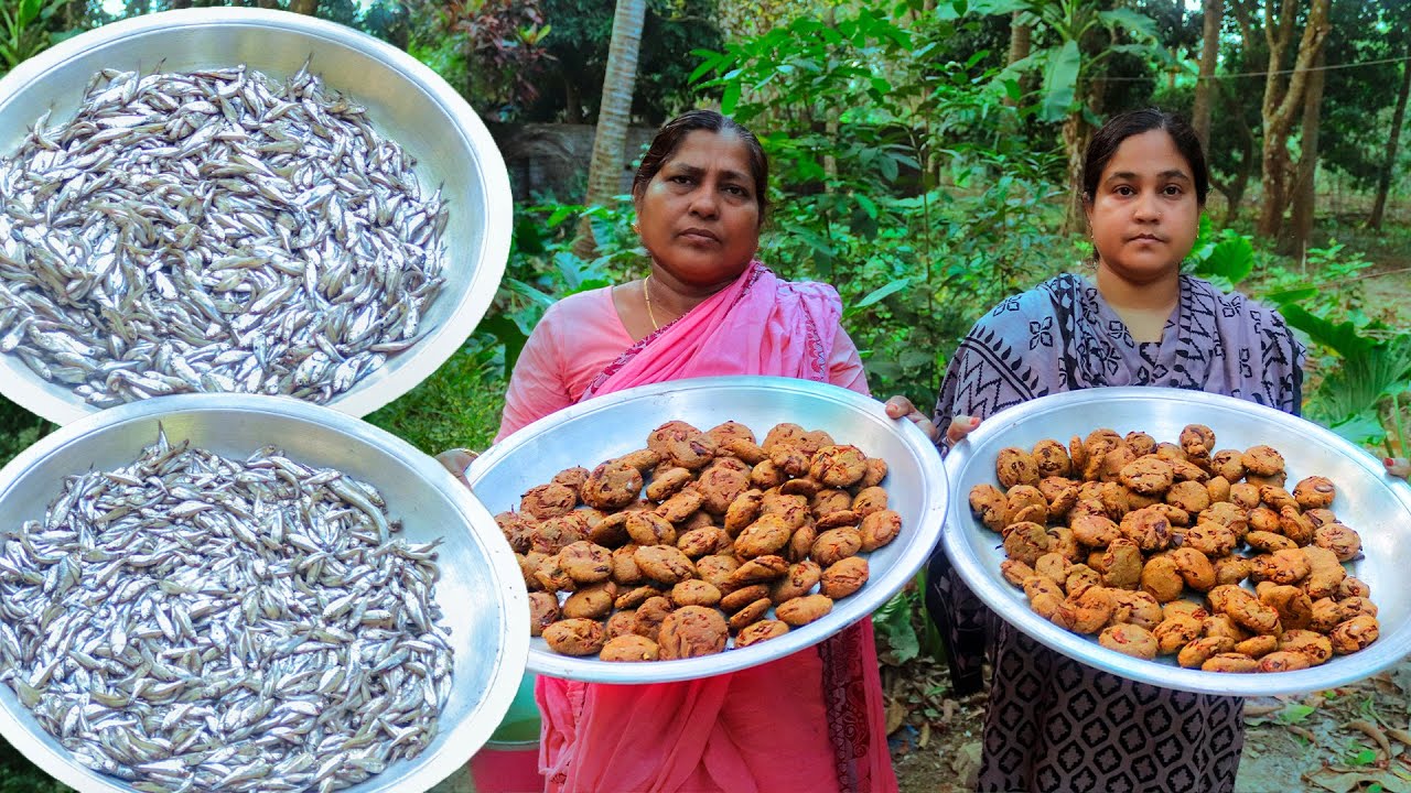 Fish Chop || Tiny Fish Chop Recipe for Kids by Village Food Life - YouTube