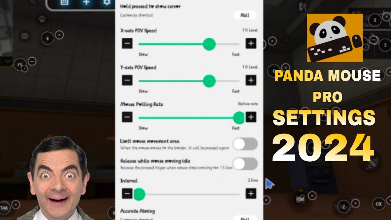 Panda mouse pro⚙️ settings and Impove your aim🎯 sensitivity || FREE ...