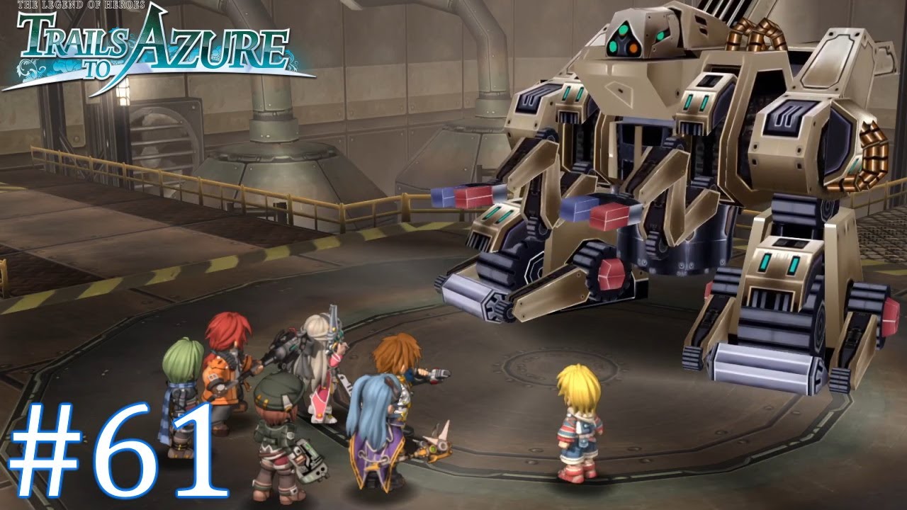 Geofront C Sector - Trails To Azure Part 61 - No Commentary - YouTube