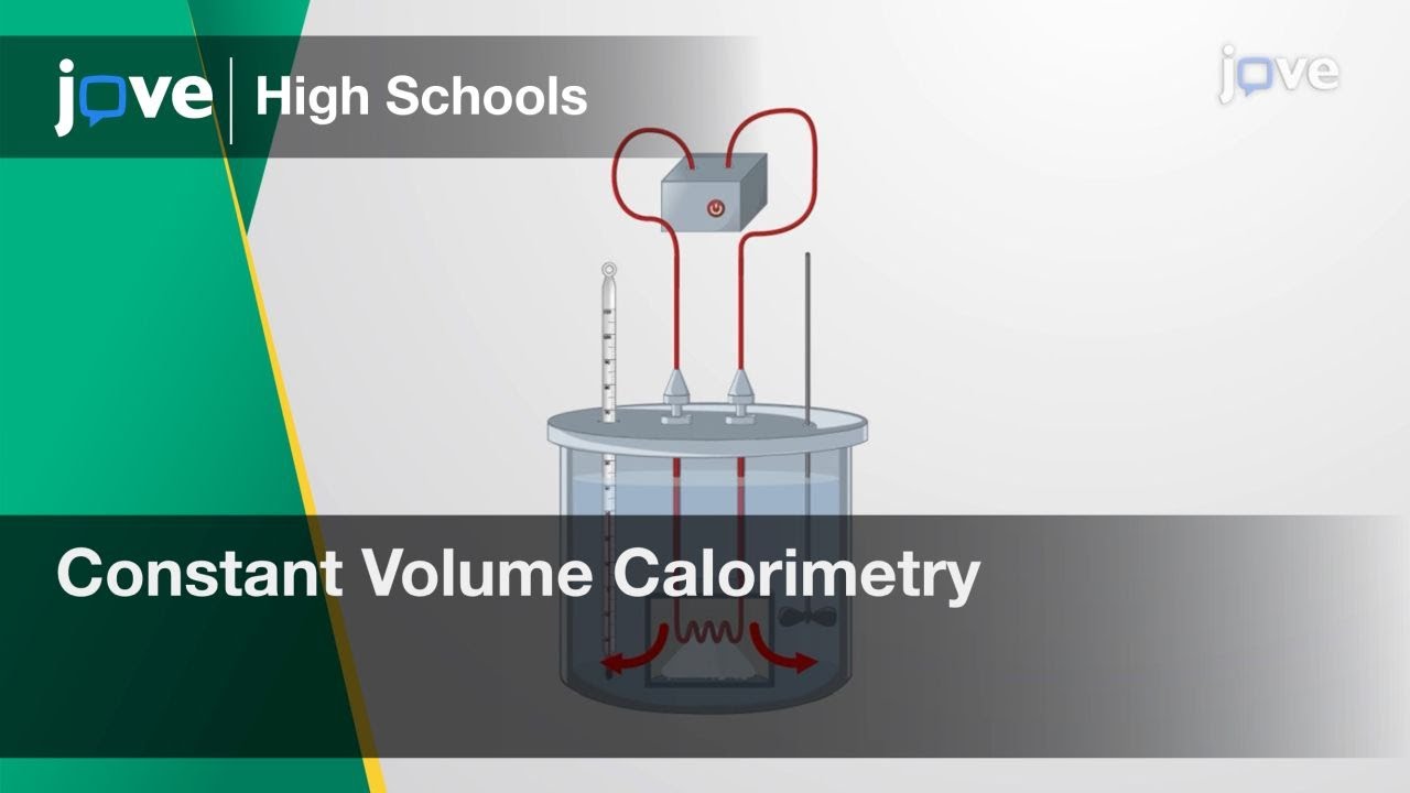 Constant Volume Calorimetry | Chem | Video Textbooks - Preview - YouTube